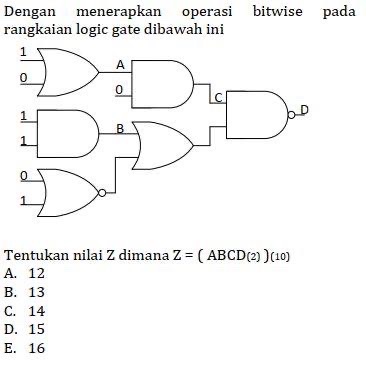 Dengan menerapkan operasi bitwise pada | StudyX