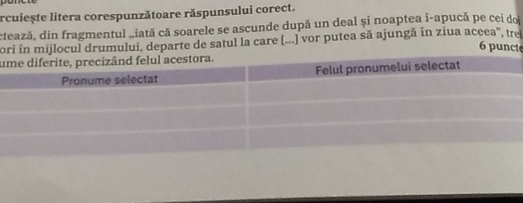 Circuiește litera corespunzătoare | StudyX