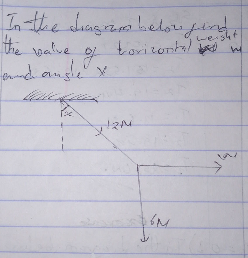 In the diagram below find the value of | StudyX