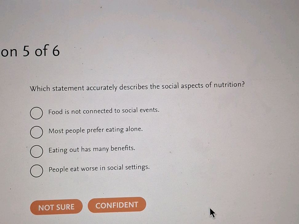 Which statement accurately describes the | StudyX