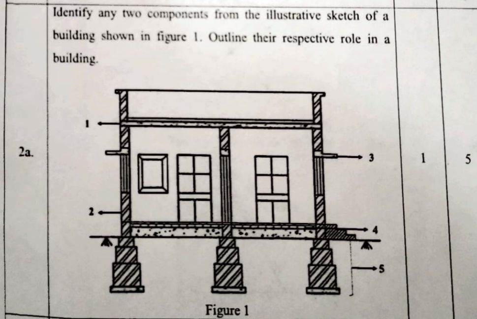 Identify any two components from the | StudyX
