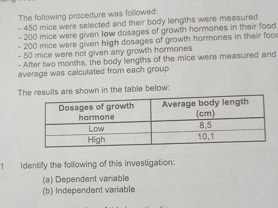 The following procedure was followed: - 450 | StudyX