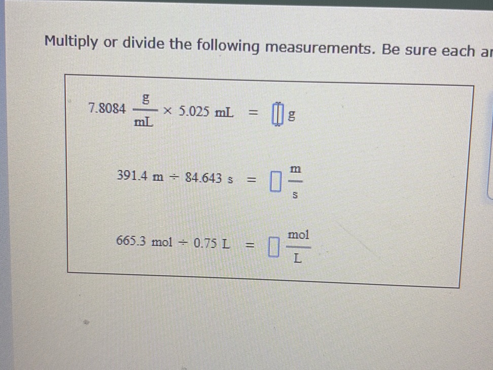 Multiply or divide the following | StudyX