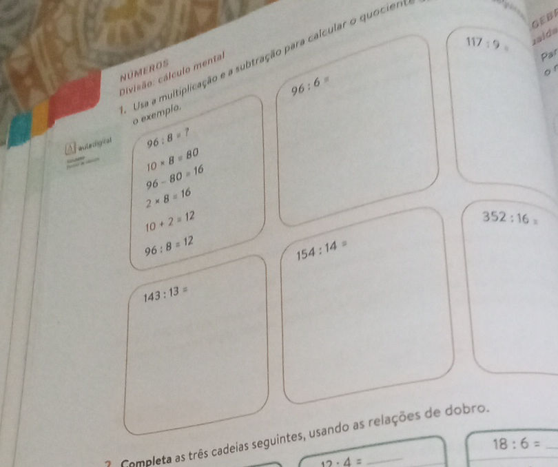 Usa a multiplicação e a subtração para