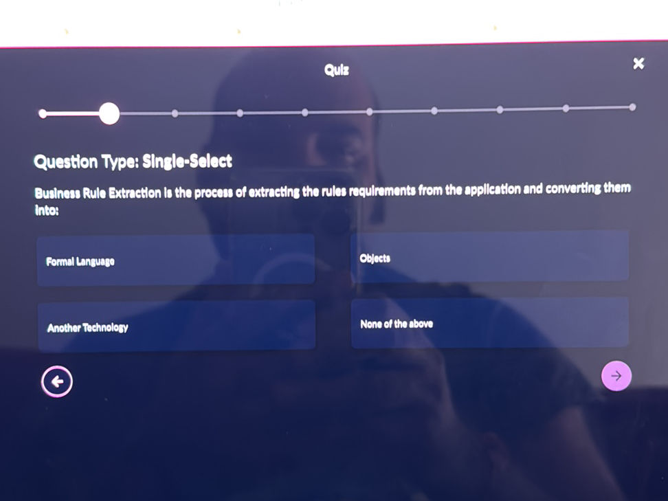 Business Rule Extraction is the process of | StudyX