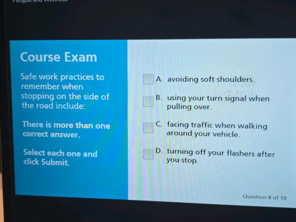 Safe work practices to remember when | StudyX