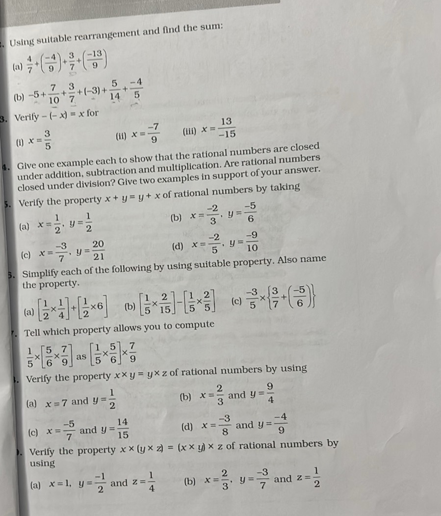 2. Using suitable rearrangement and find the | StudyX