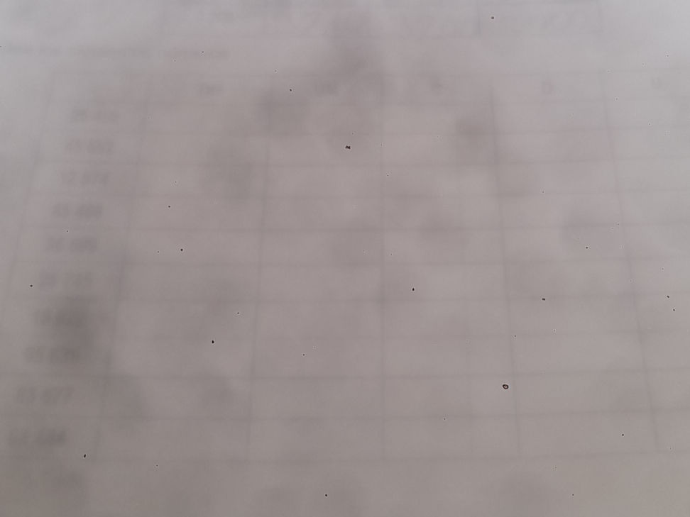 The image appears to contain a table, but | StudyX