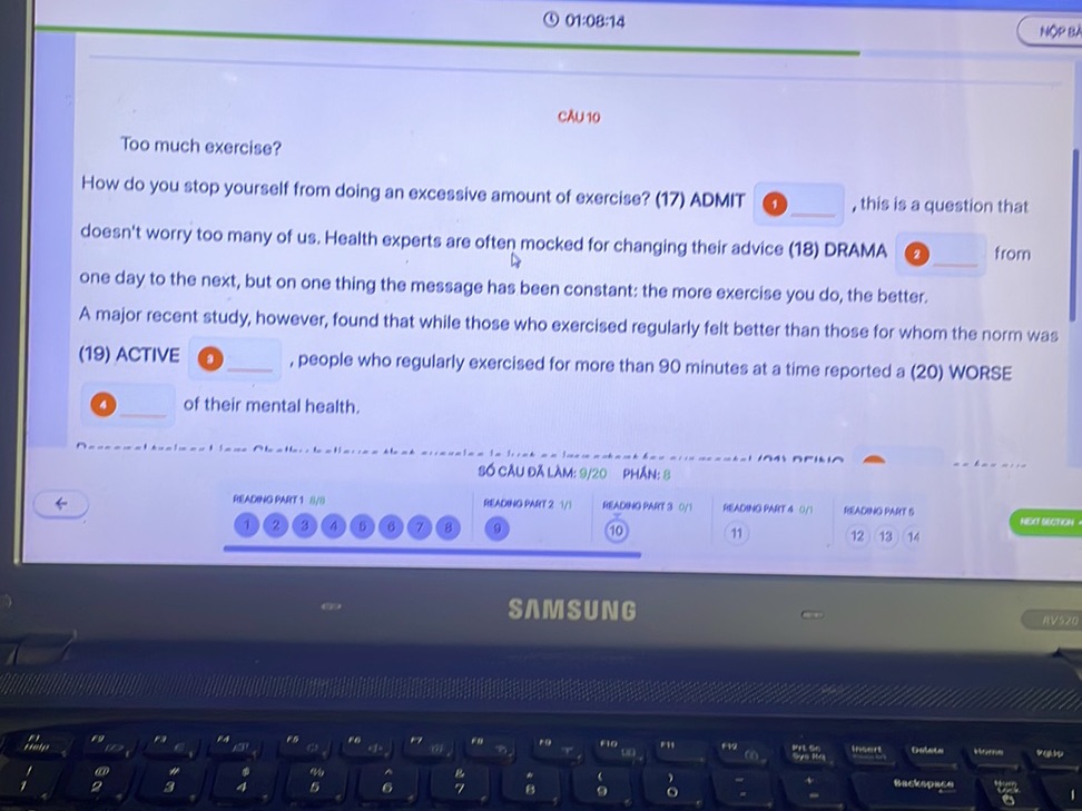 Too much exercise? How do you stop yourself | StudyX