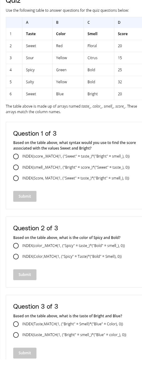 Use the following table to answer questions | StudyX