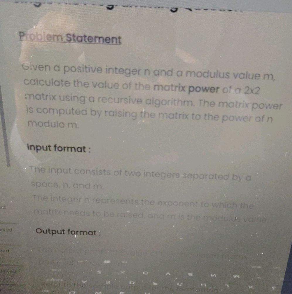 Given a positive integer n and a modulus | StudyX