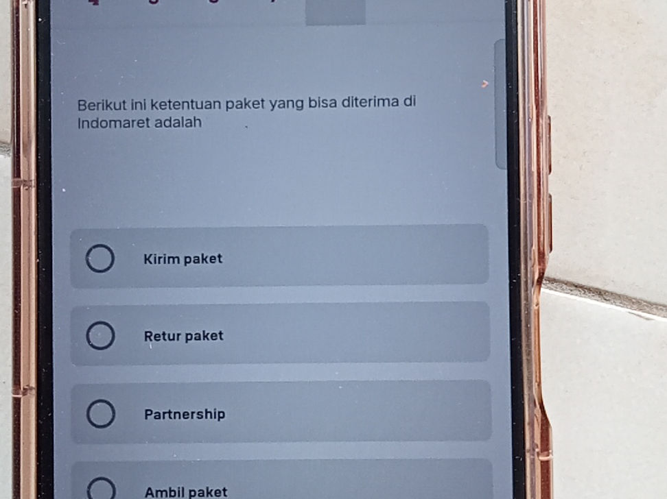 Berikut ini ketentuan paket yang bisa | StudyX