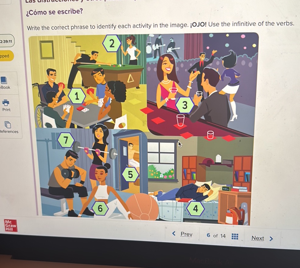 Write the correct phrase to identify each | StudyX