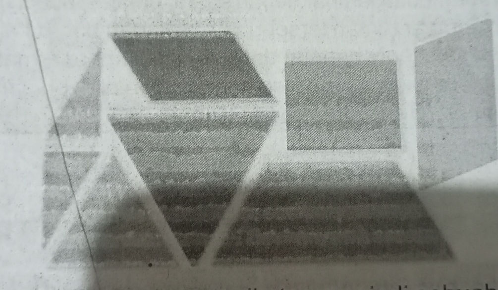 The image contains a 3D geometric shape. | StudyX