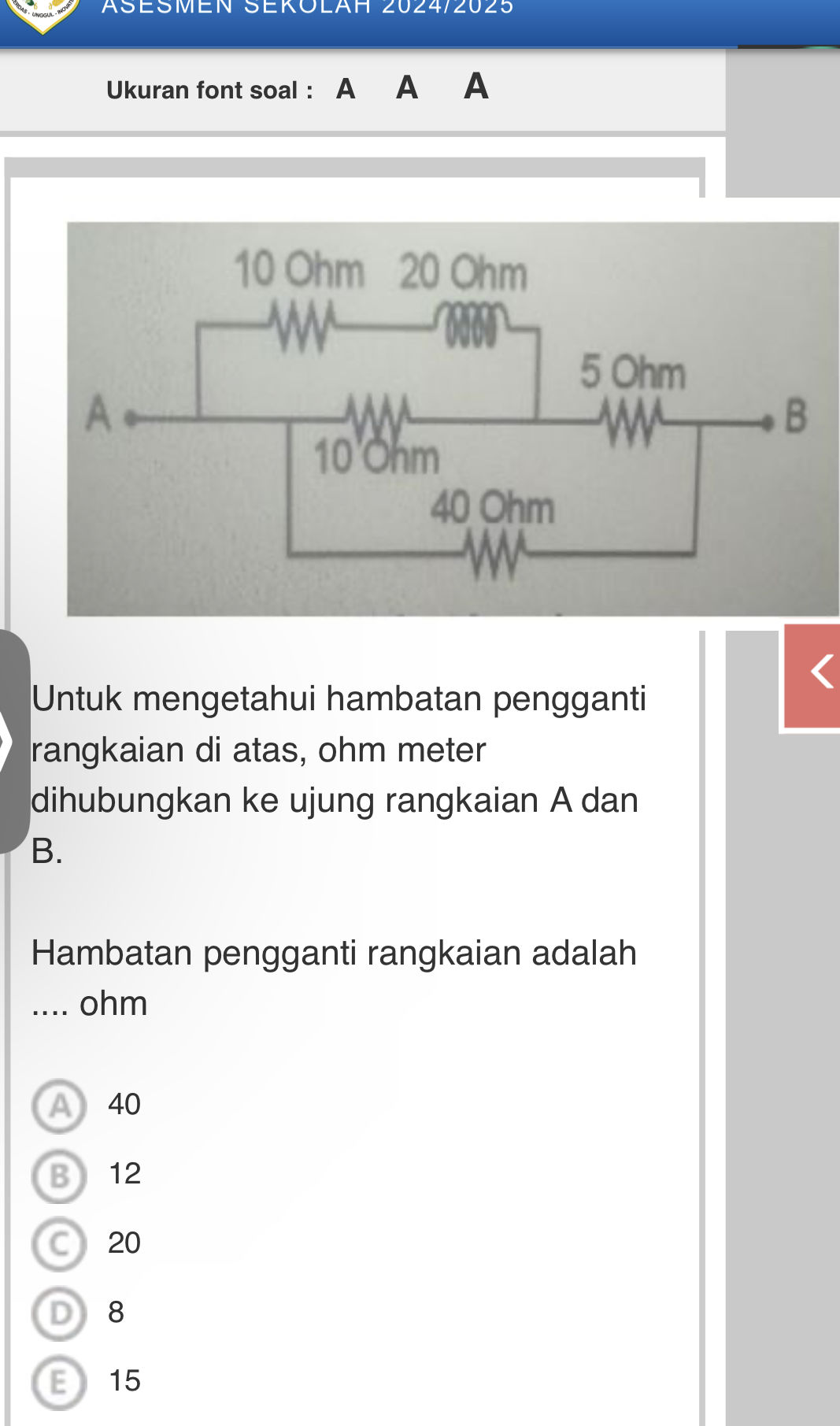 Untuk mengetahui hambatan pengganti | StudyX
