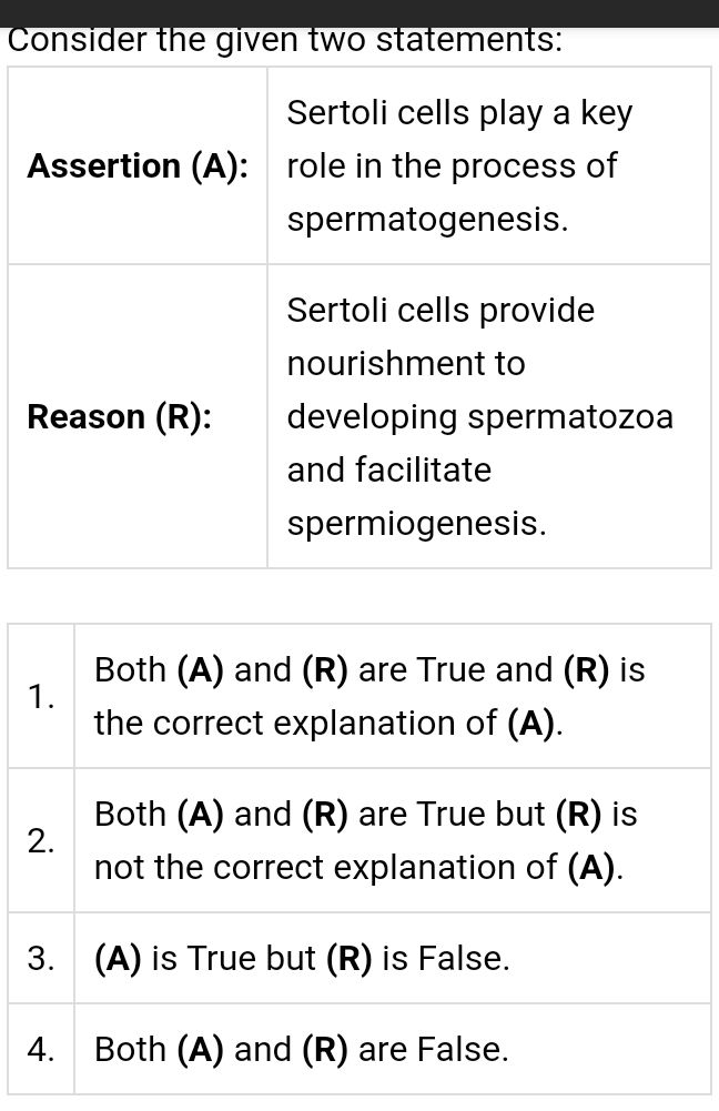 Consider the given two statements: | | StudyX