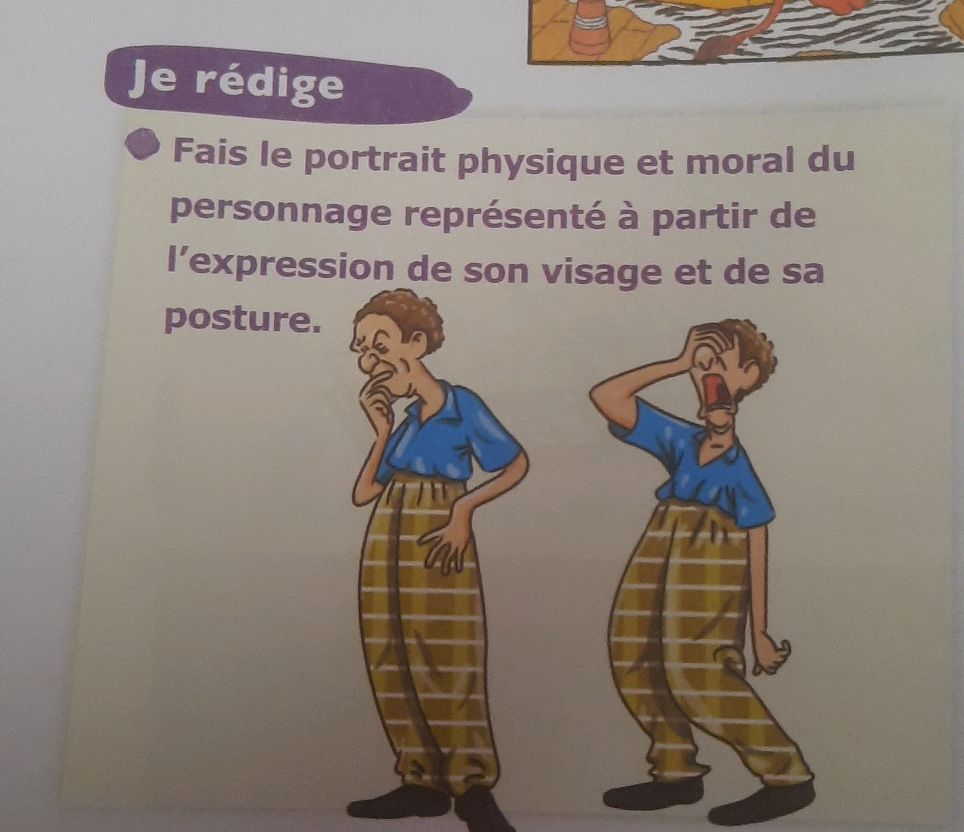 Fais le portrait physique et moral du | StudyX