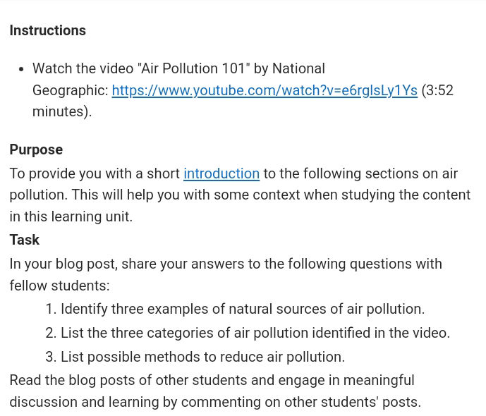 1. Identify three examples of natural | StudyX