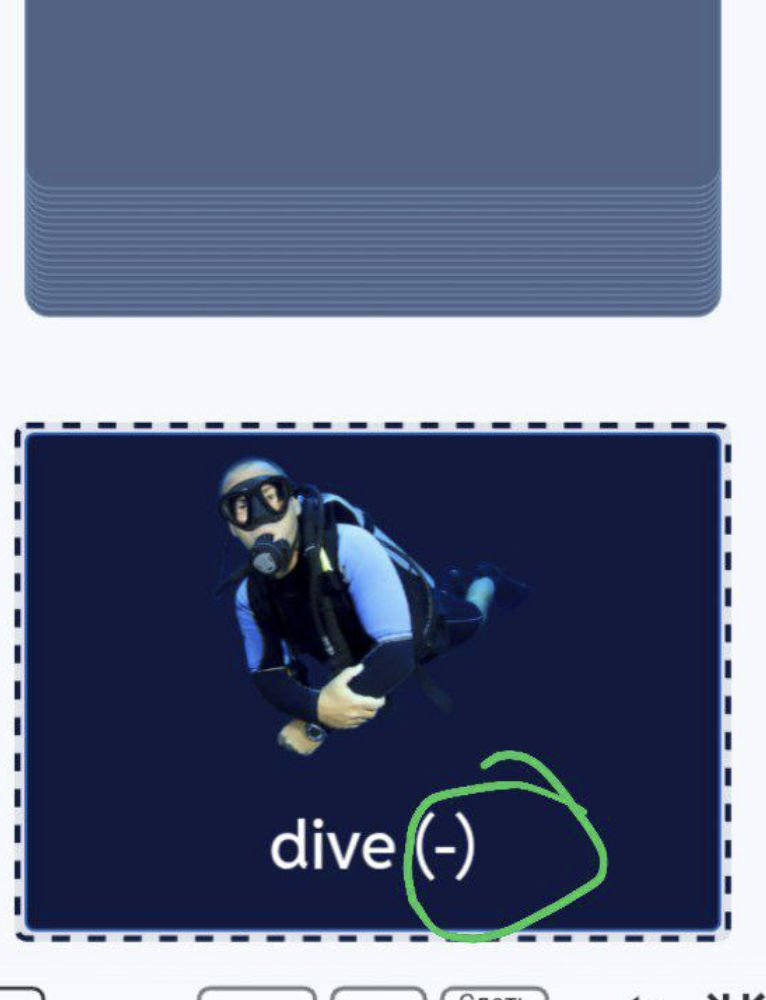 The image shows a diver and the word "dive | StudyX