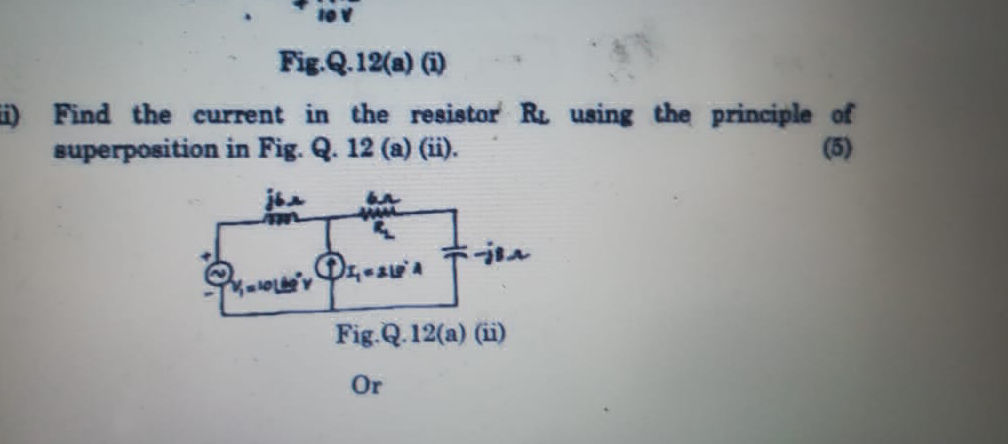Find the current in the resistor $R_L$ using | StudyX