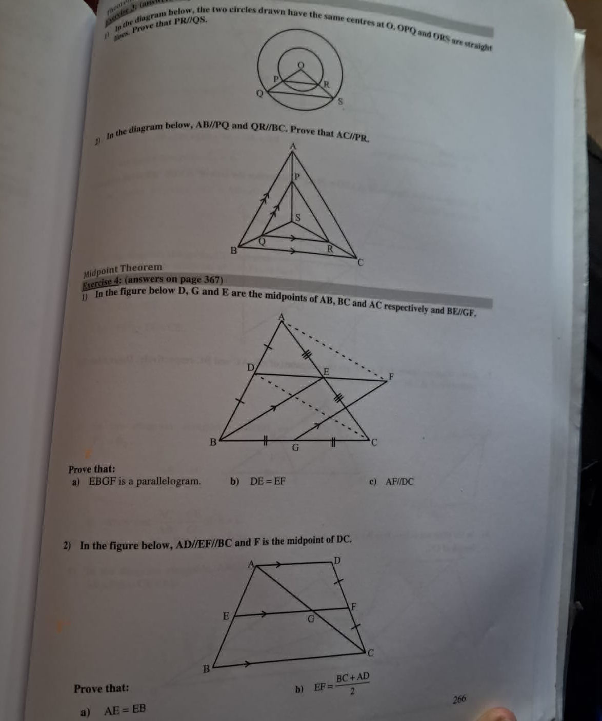1) In the diagram below, the two circles | StudyX