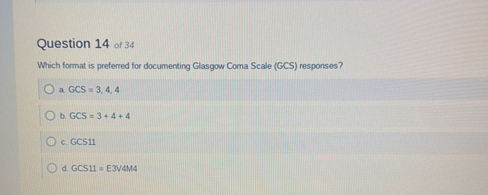 Question 14 of 34 Which format is preferred | StudyX