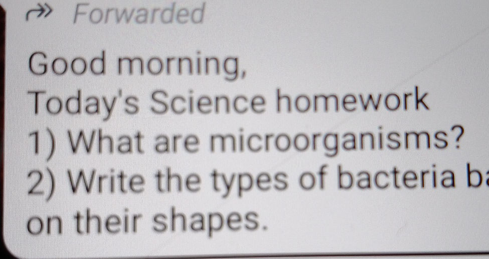 1) What are microorganisms? 2) Write the | StudyX