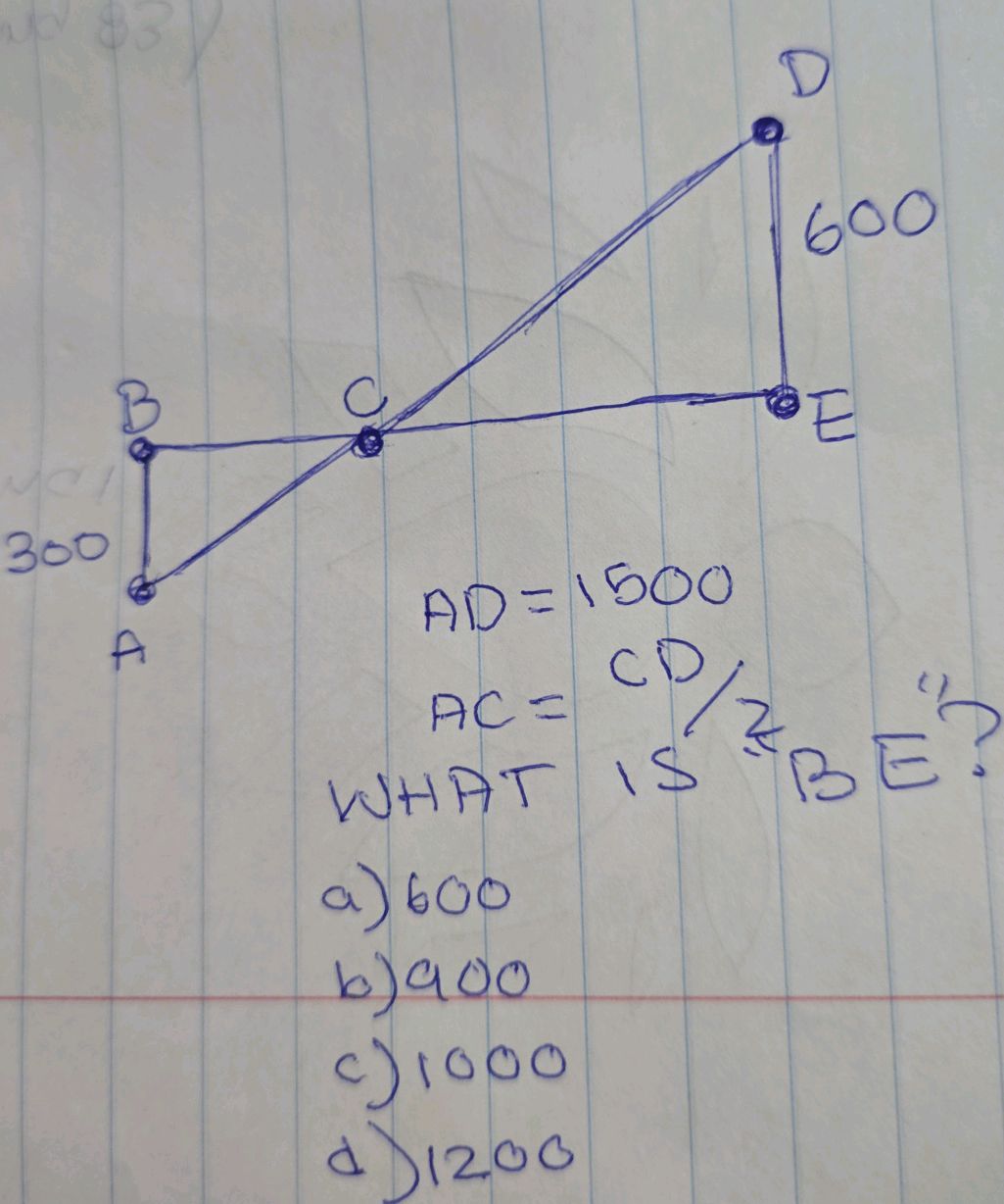 Given a diagram with the following | StudyX