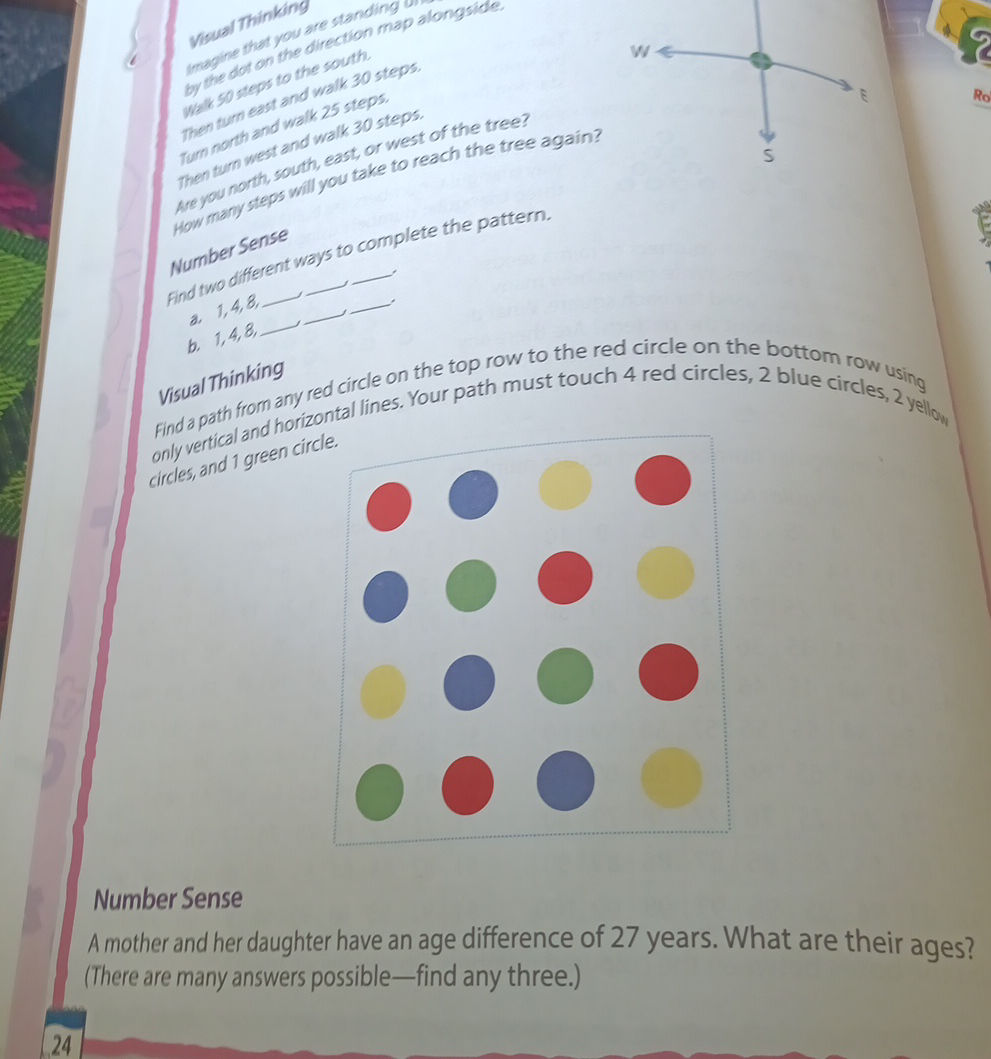 Find two different ways to complete the | StudyX