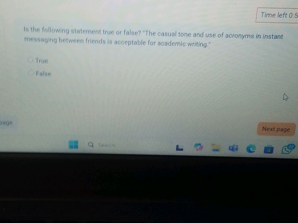 Is the following statement true or false? | StudyX