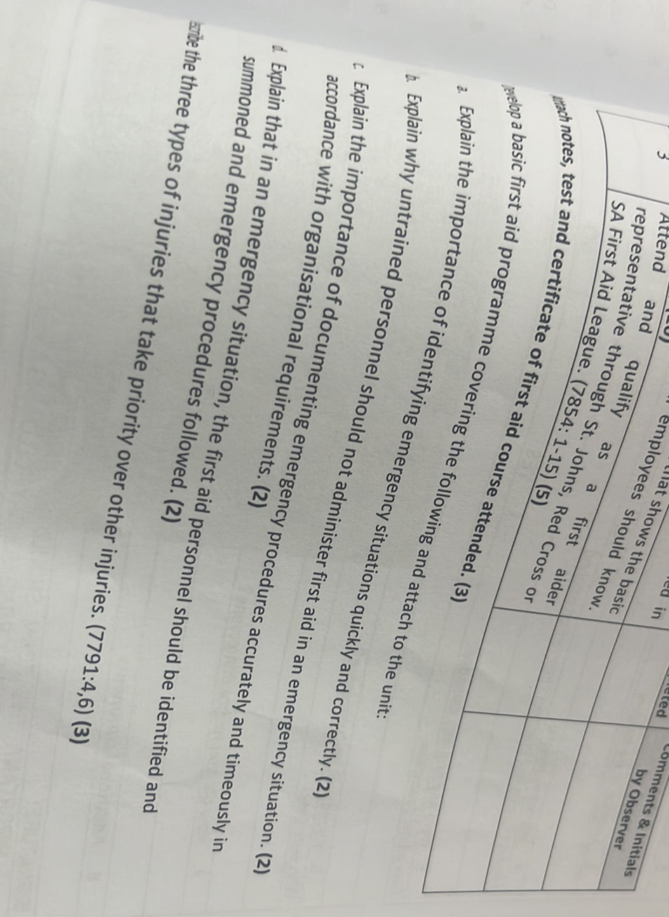 a. Explain the importance of identifying | StudyX