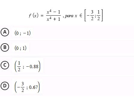 Given the function: $f(x) = {x^4 - 1}{x^4 | StudyX