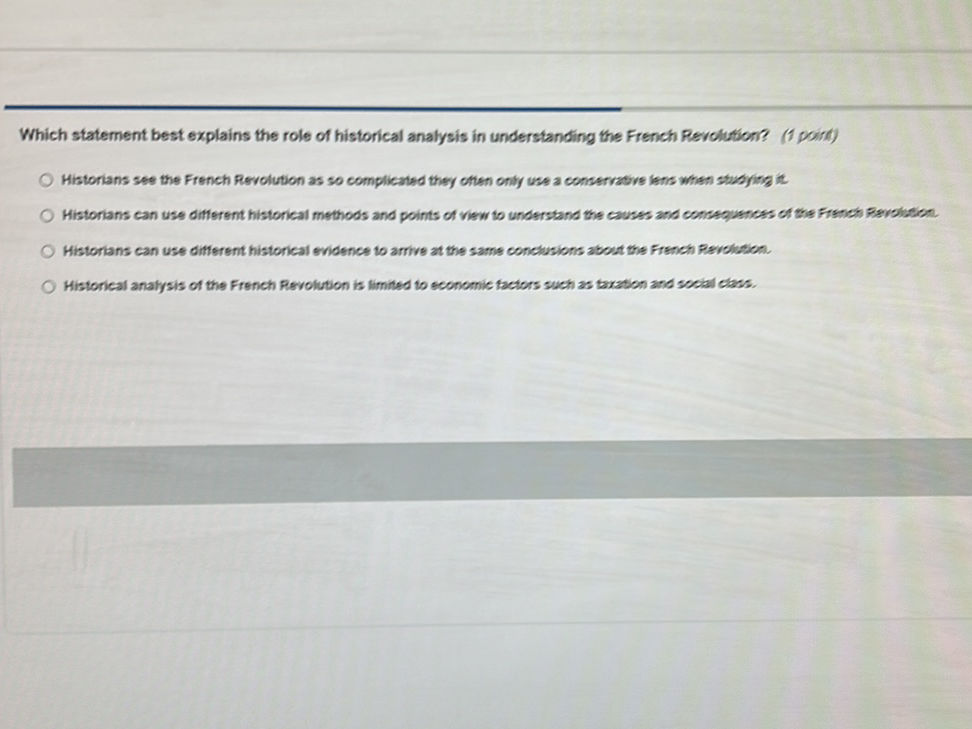 Which statement best explains the role of | StudyX