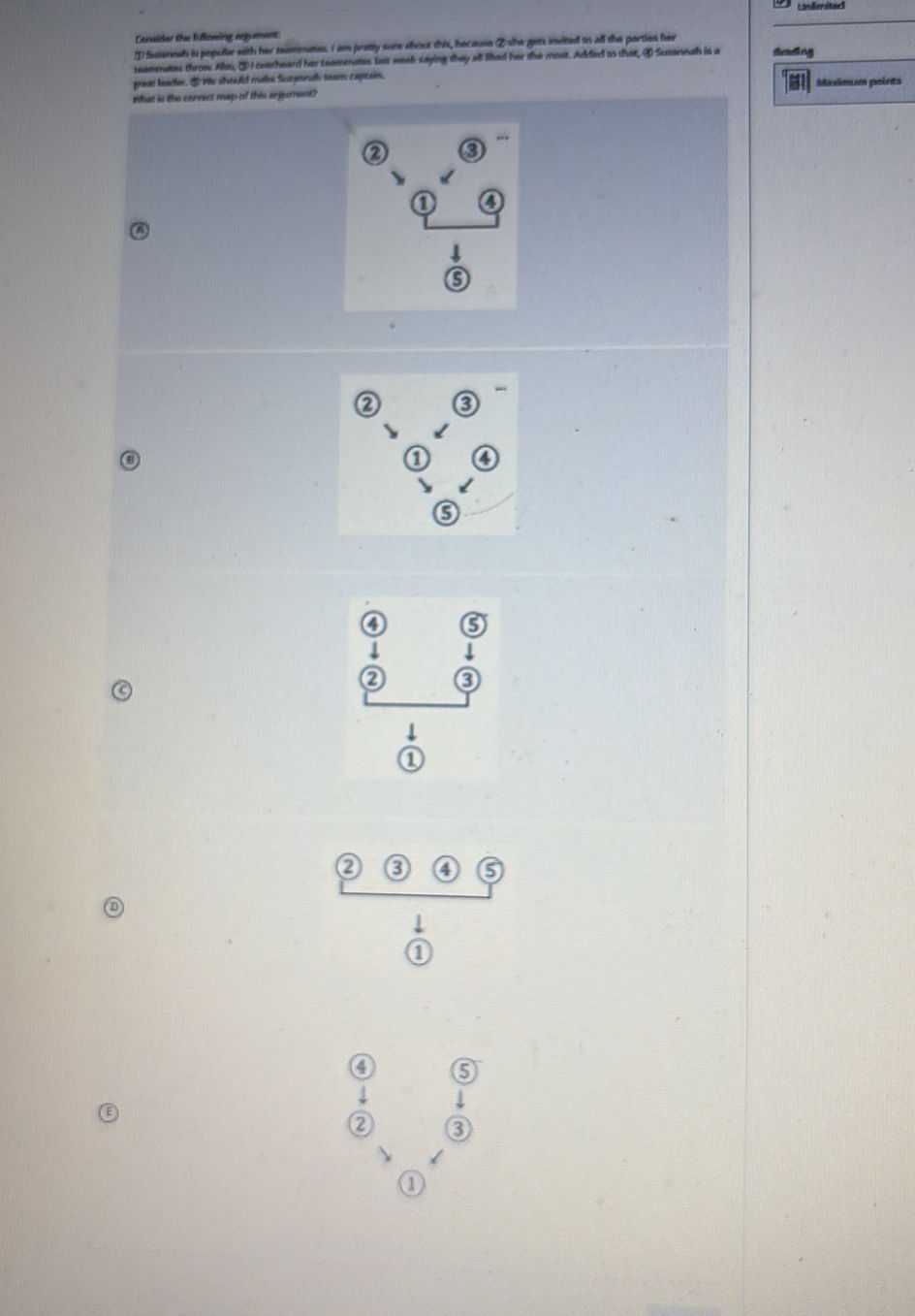 Consider the following argument: What is | StudyX