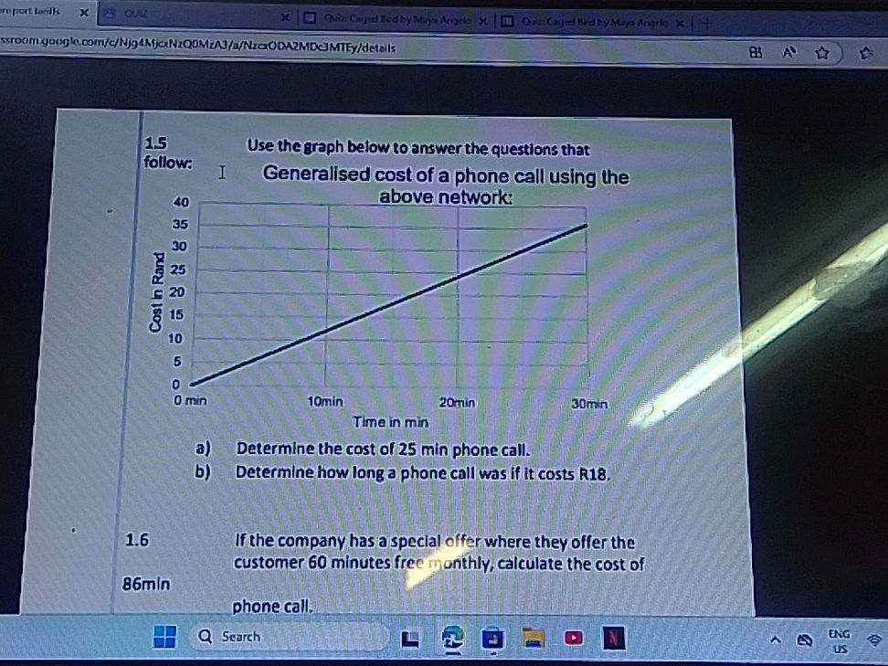 Use the graph below to answer the questions | StudyX