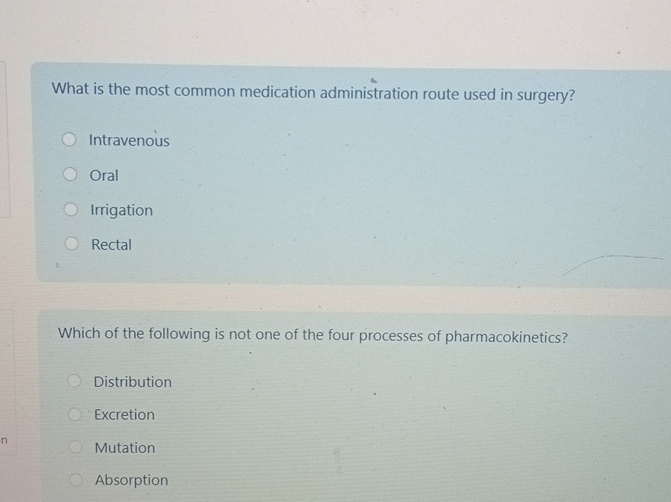 What is the most common medication | StudyX