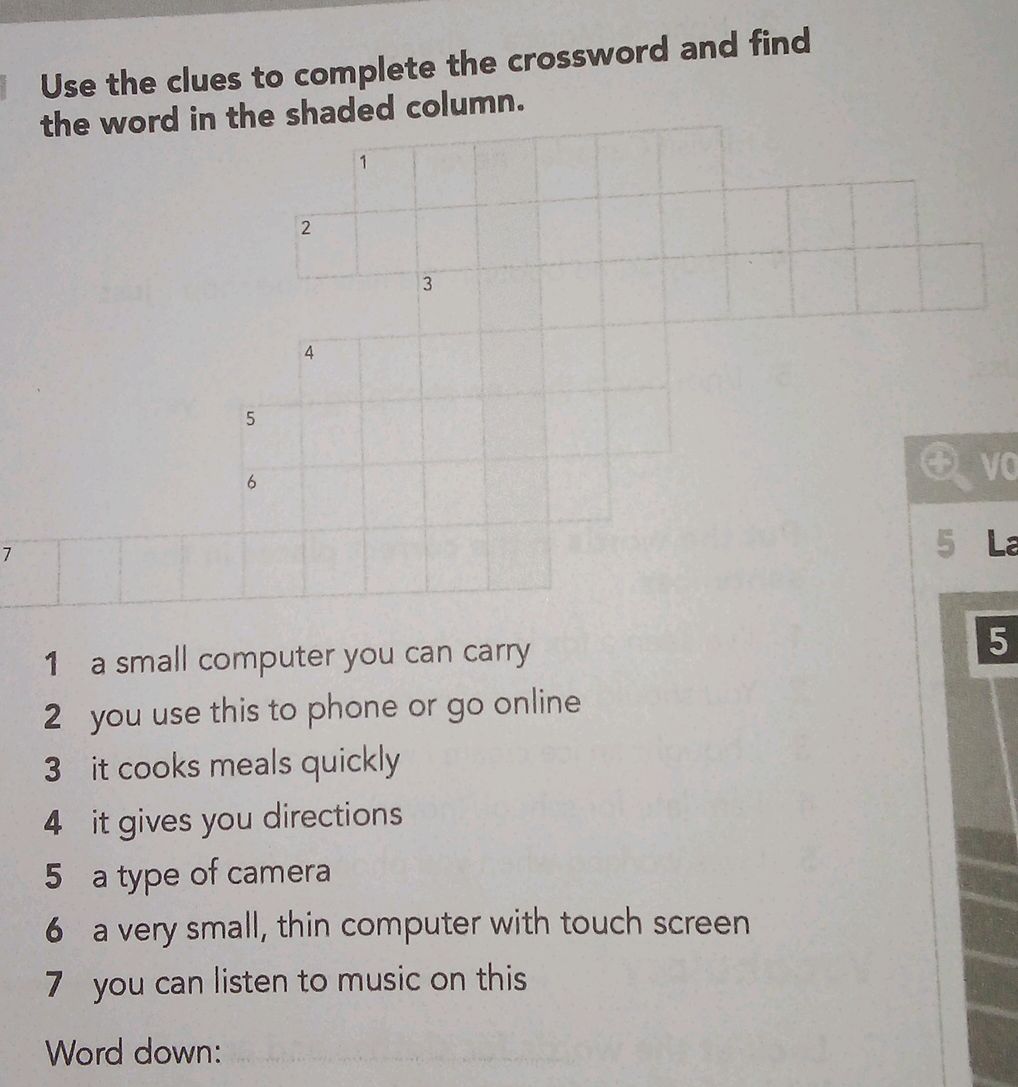 Use the clues to complete the crossword and | StudyX