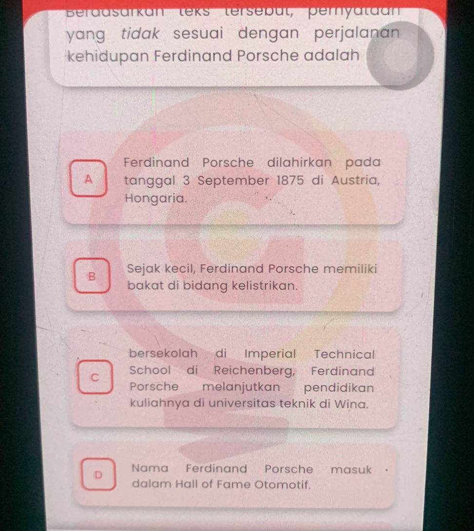 Berdasarkan teks tersebut, pernyataan yang | StudyX
