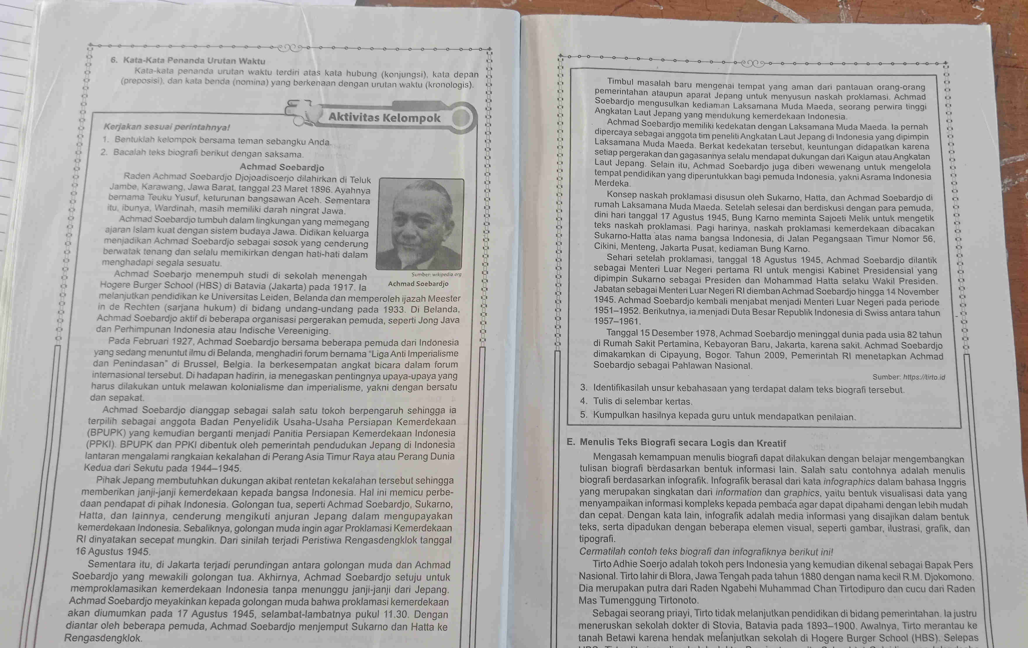 1. Bentuklah kelompok bersama teman sebangku | StudyX