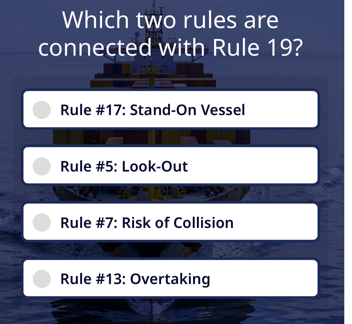 Which two rules are connected with Rule 19? | StudyX