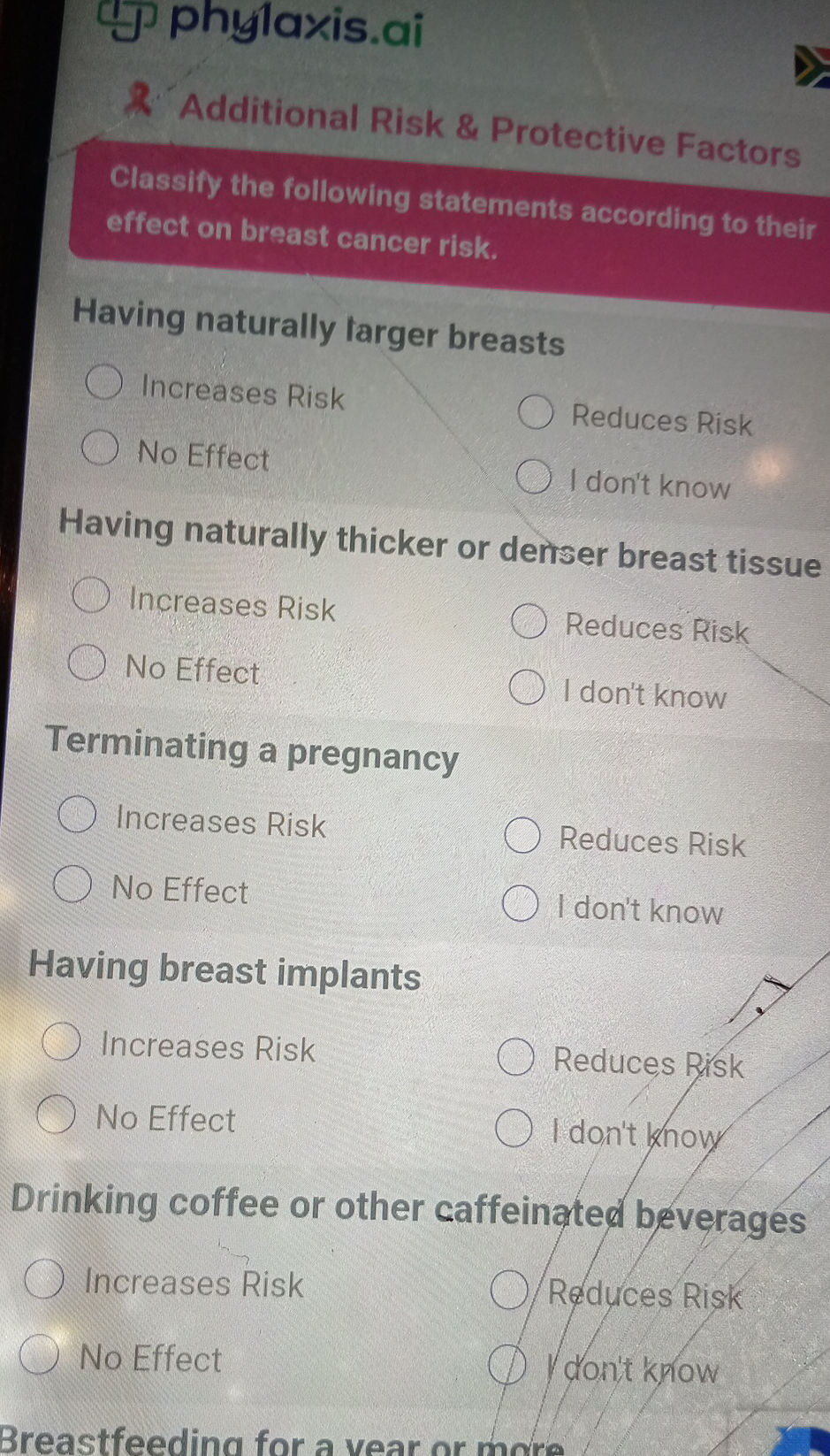 Classify the following statements according | StudyX