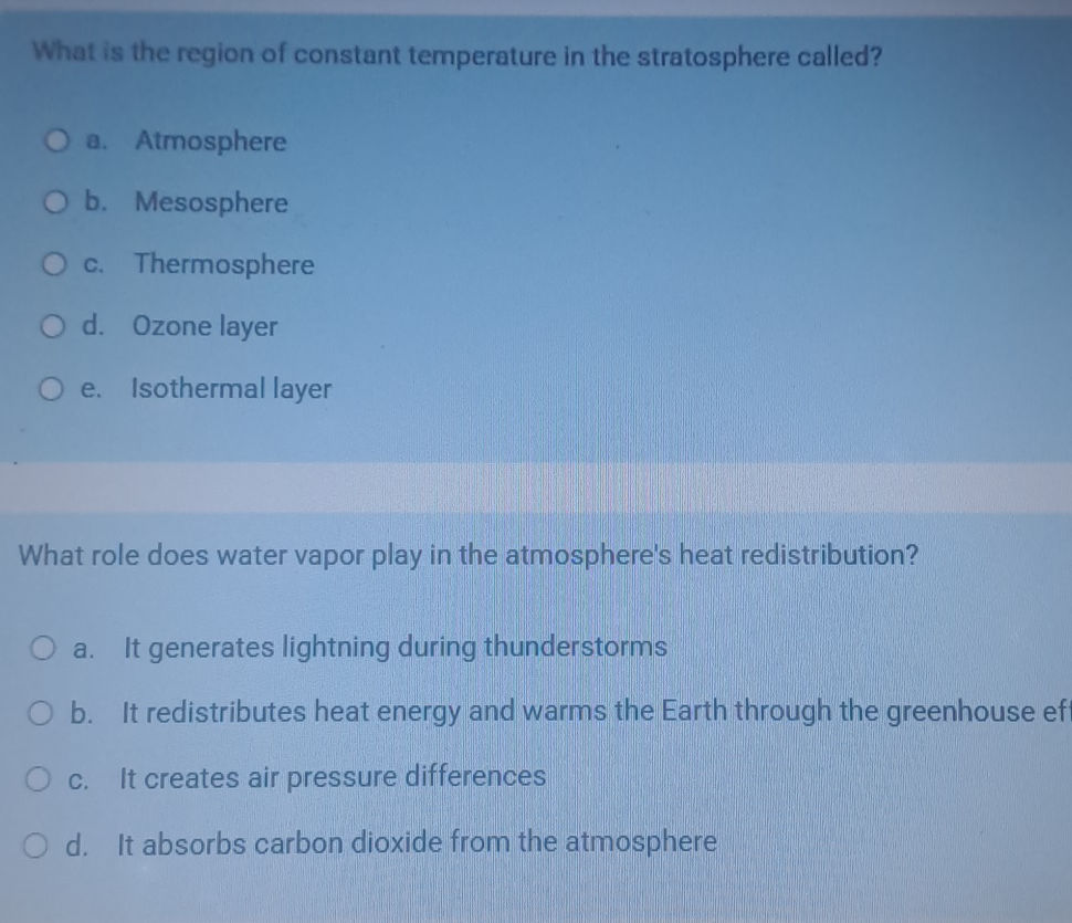 What is the region of constant temperature | StudyX