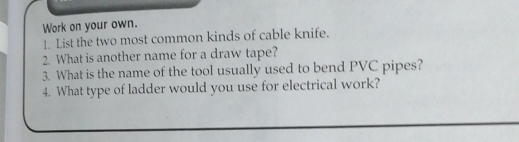 1. List the two most common kinds of cable | StudyX