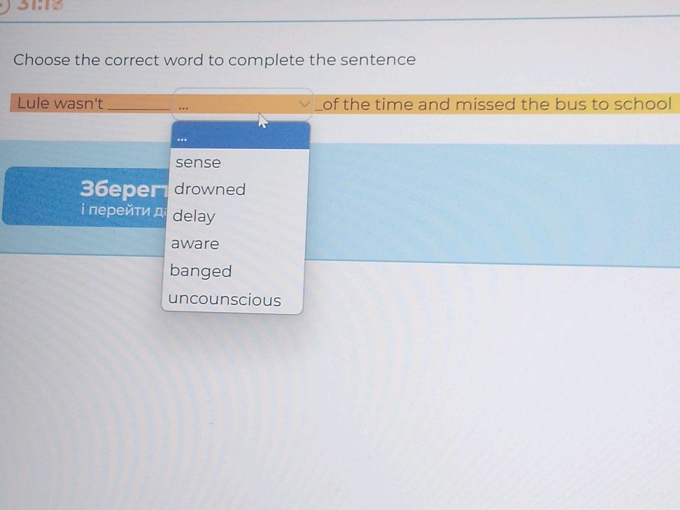Choose the correct word to complete the | StudyX