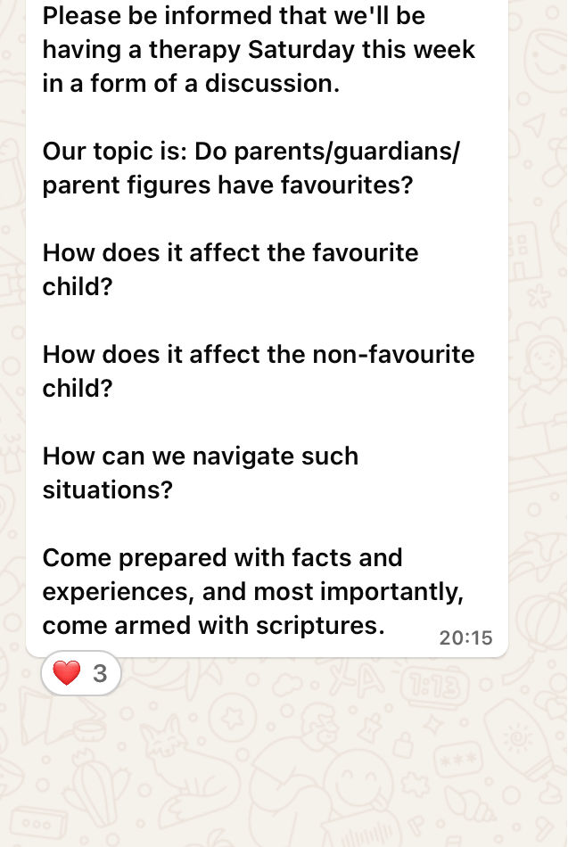 Our topic is: Do parents/guardians/parent | StudyX