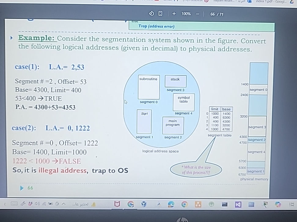 Example: Consider the segmentation system | StudyX