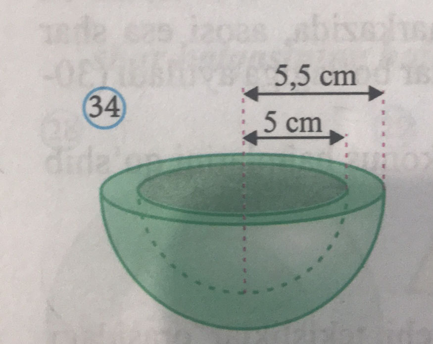 The image shows a 3D shape with dimensions | StudyX