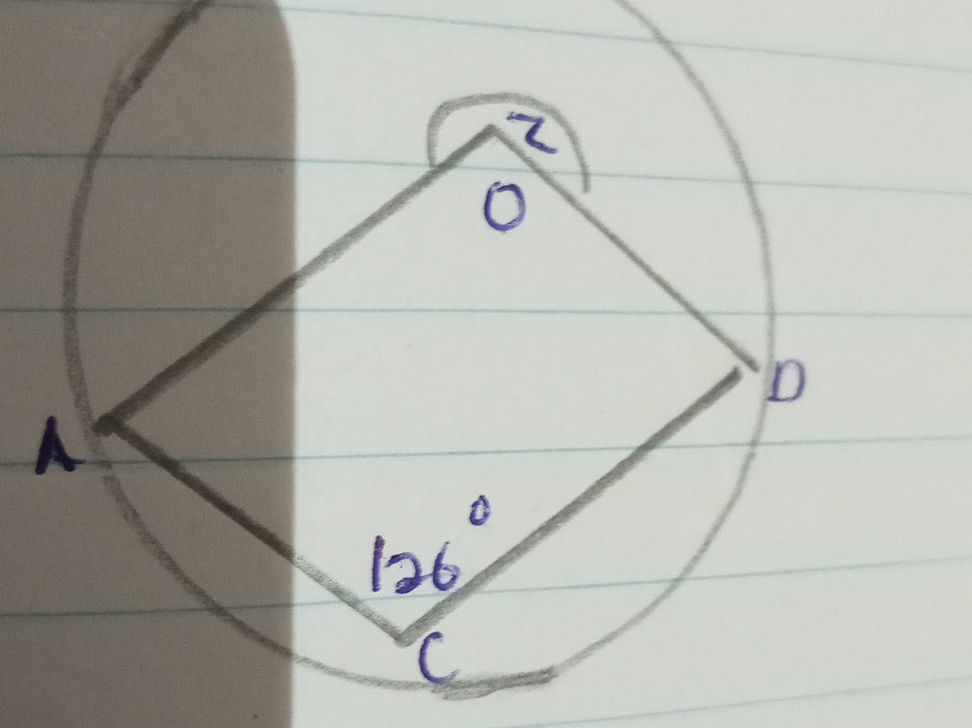 In the given figure, a quadrilateral is | StudyX