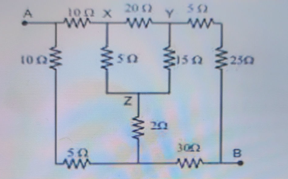 The image shows a circuit diagram with | StudyX