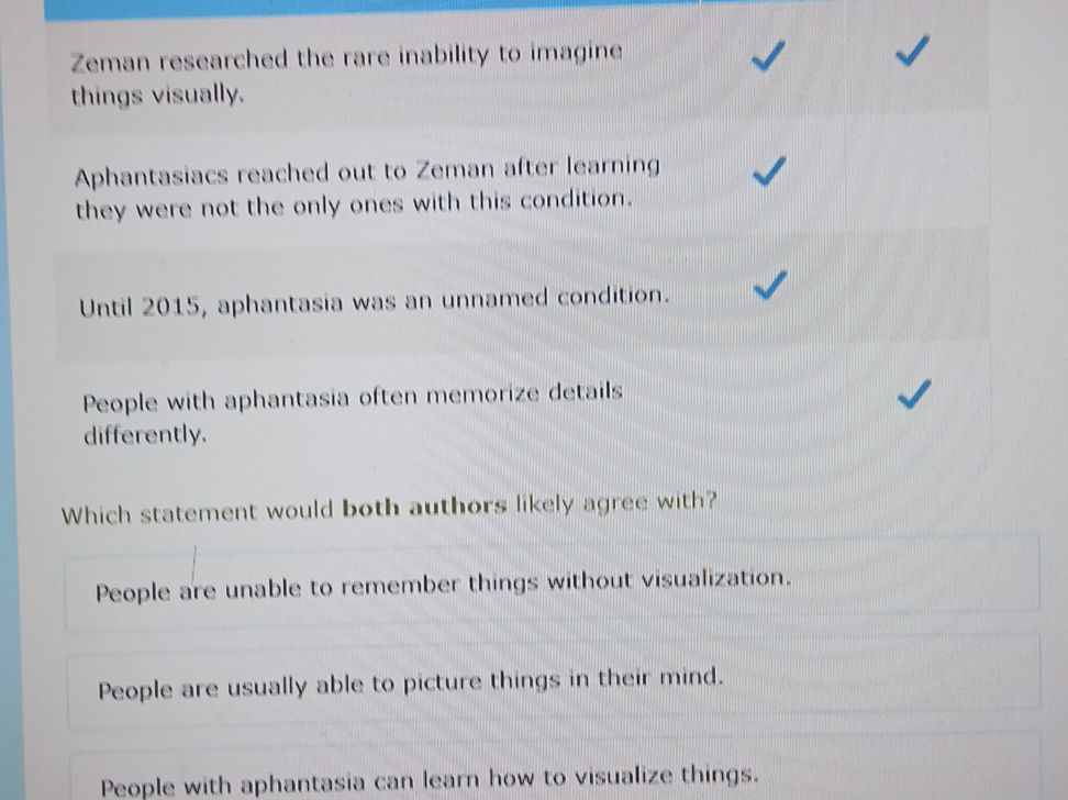 Which statement would both authors likely | StudyX